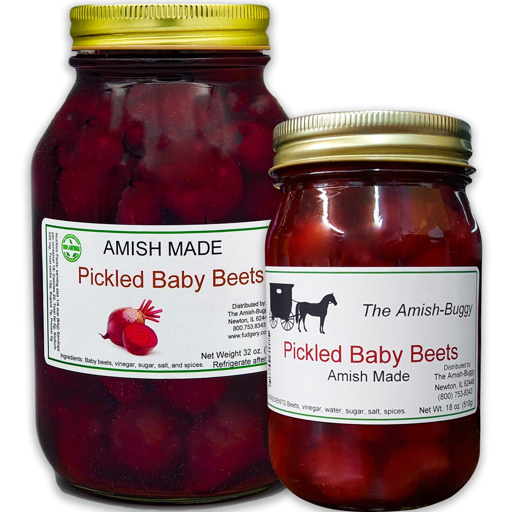 All-natural Beets Lara's Gourmet Sweet Whole Pickled Beets - 16oz Glass ...