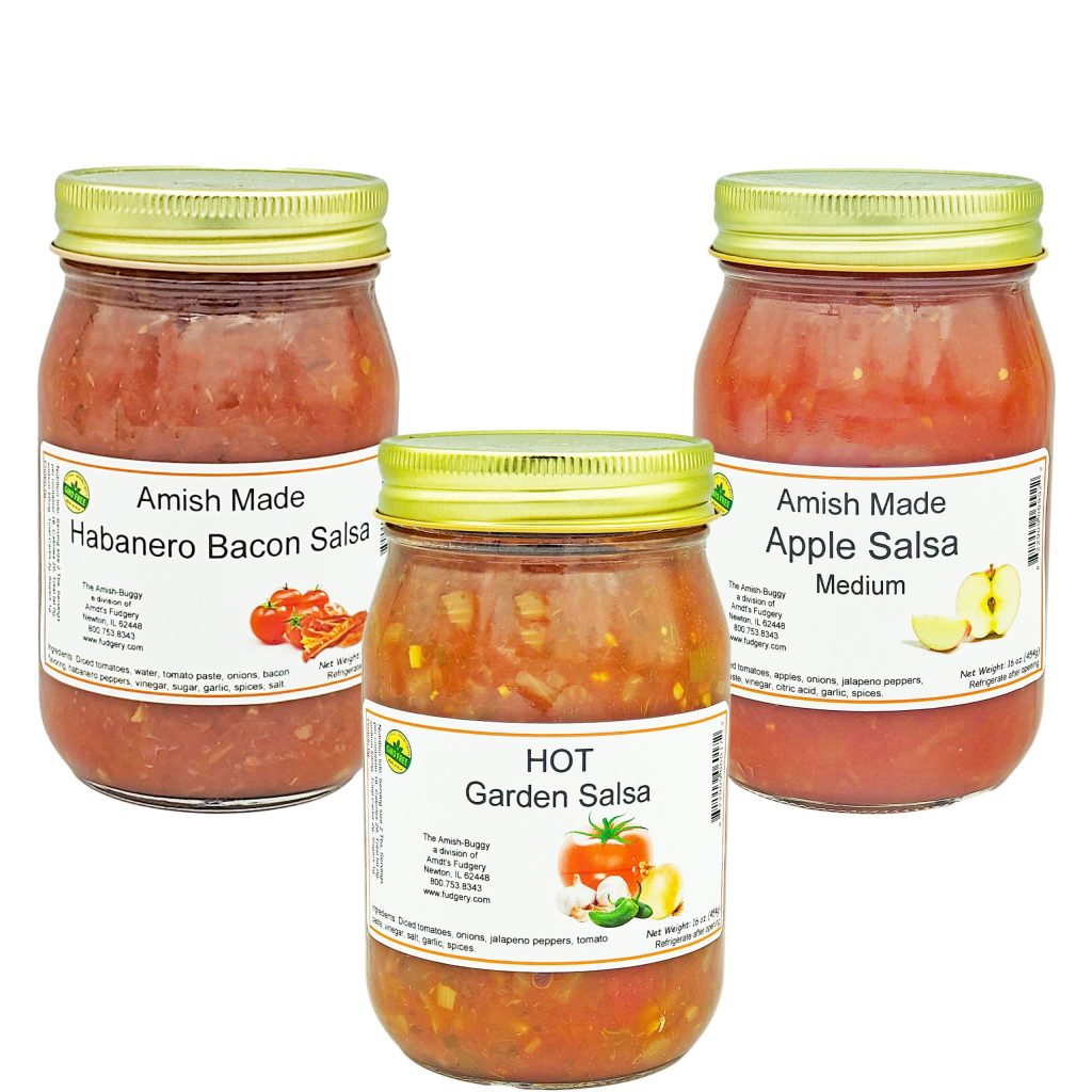 Try the Amish Fresh Made Salsa, Ready to Enjoy! - Arndt's Fudgery LLC